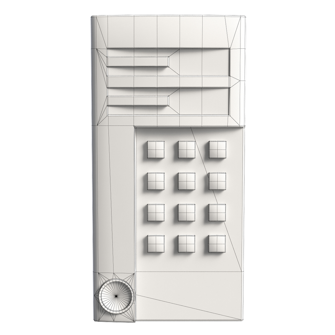 3D Model Intercom - TurboSquid 1174821