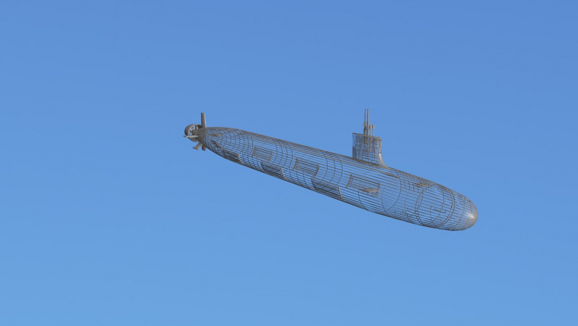 Virginia Class SSN 776 USS Hawaii 3D model - TurboSquid 1763273