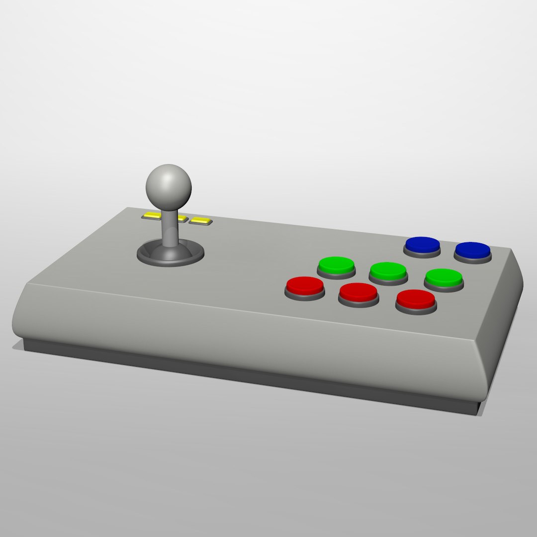 3D gamepad controller joystick model - TurboSquid 1513540
