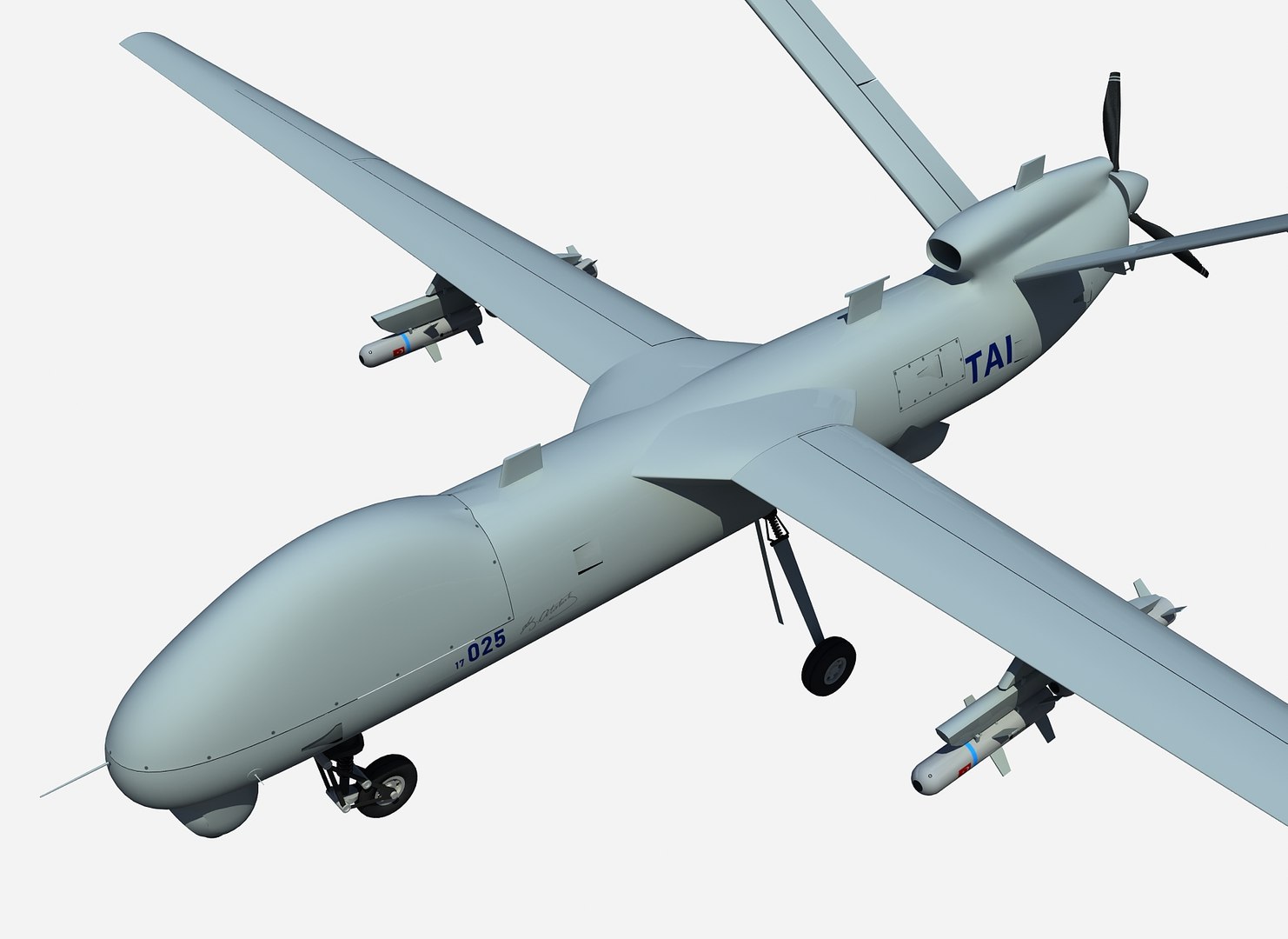 Anka Uav 3D Model - TurboSquid 1320214