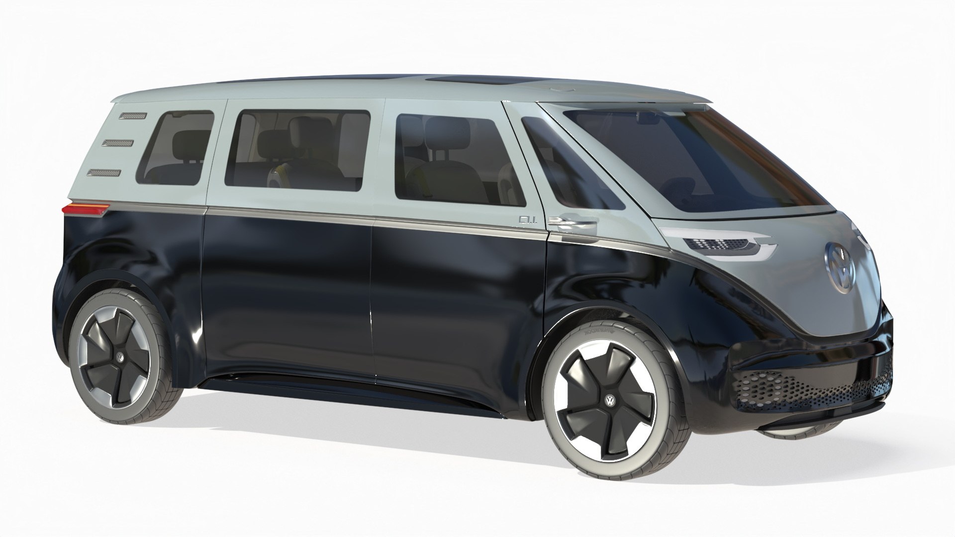 Volkswagen Minivan ID Buzz Model - TurboSquid 2284502