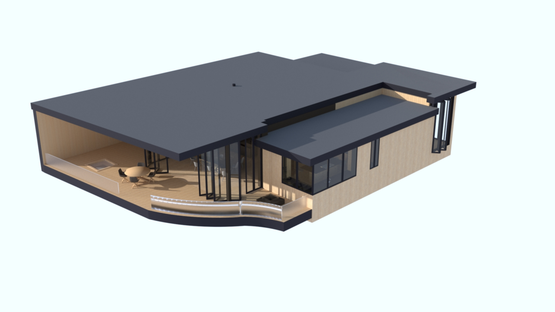 3D One-storey House Model - TurboSquid 1775756