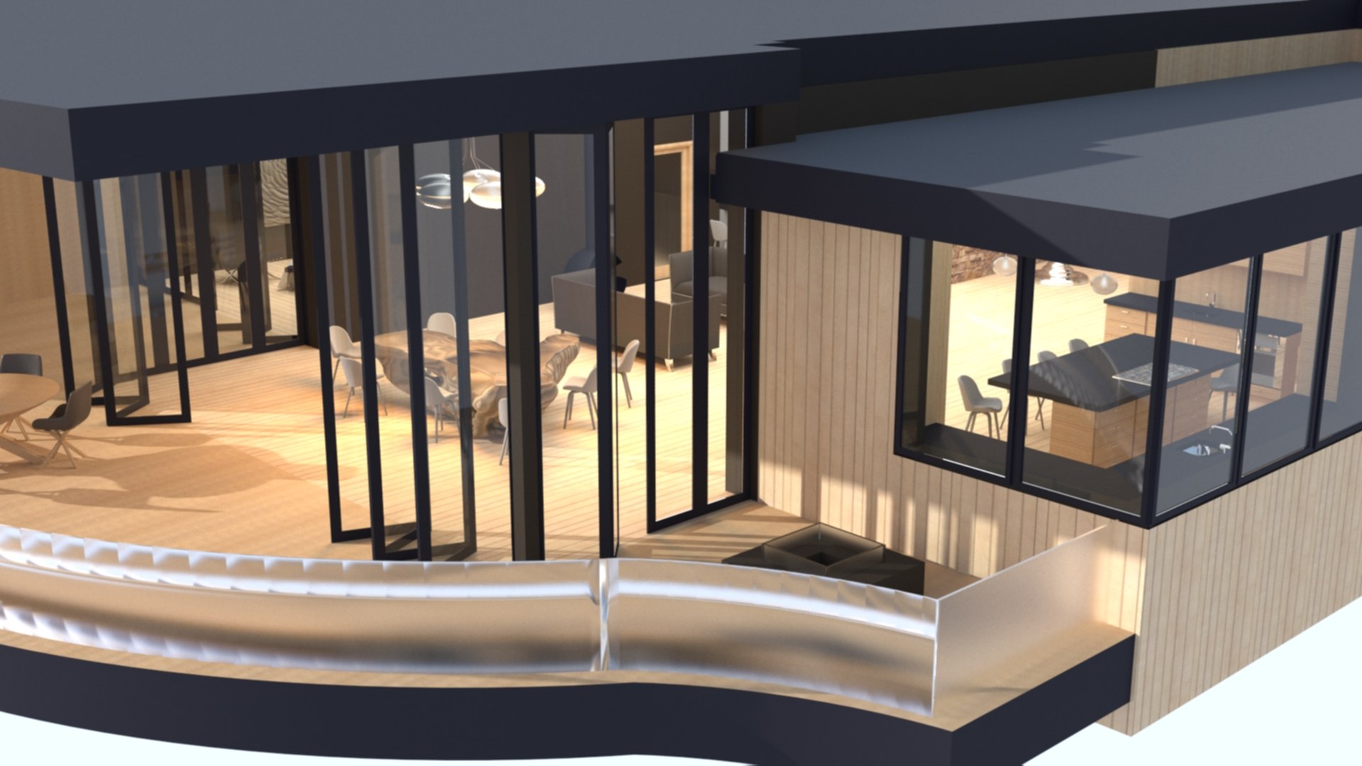 3D One-storey House Model - TurboSquid 1775756