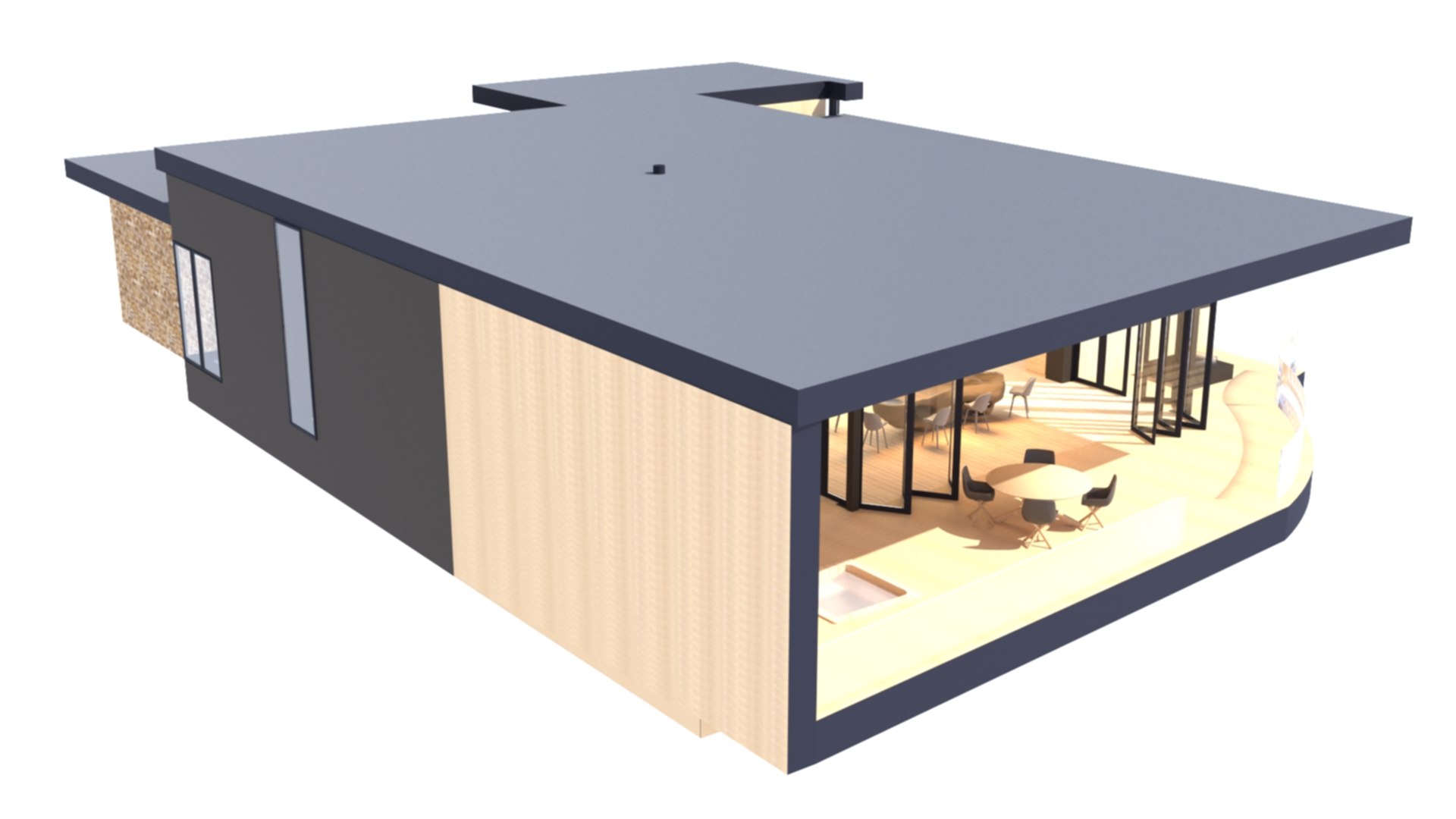 3D One-storey House Model - TurboSquid 1775756