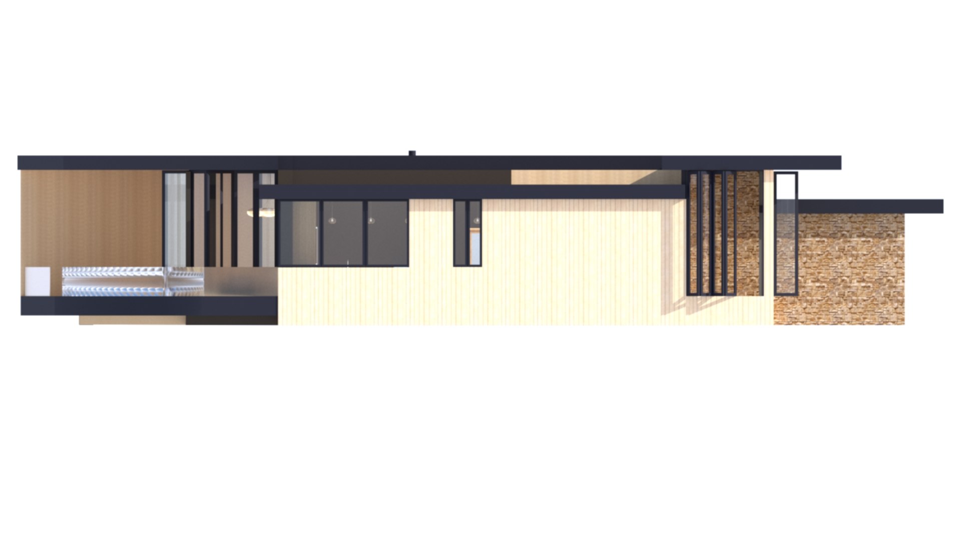 3D One-storey House Model - TurboSquid 1775756