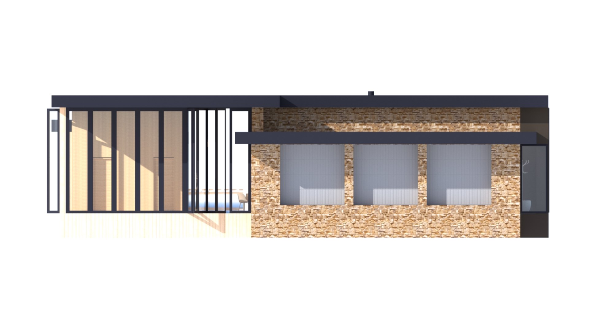 3D One-storey House Model - TurboSquid 1775756