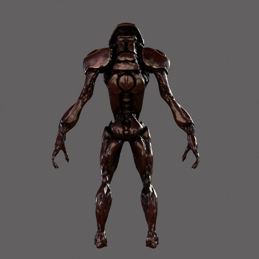 Alien Invader 3D Model - TurboSquid 1235720