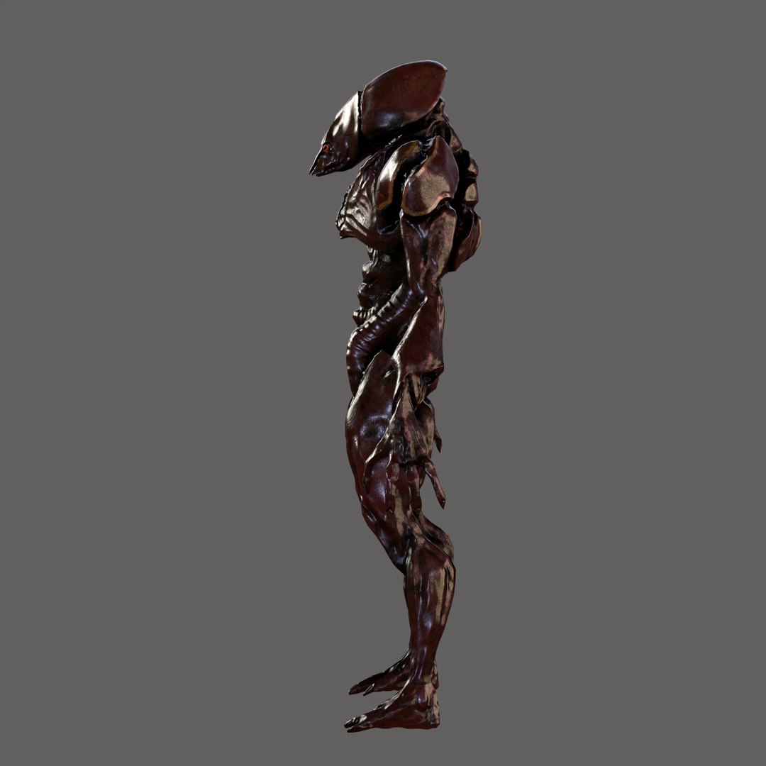 Alien Invader 3D Model - TurboSquid 1235720