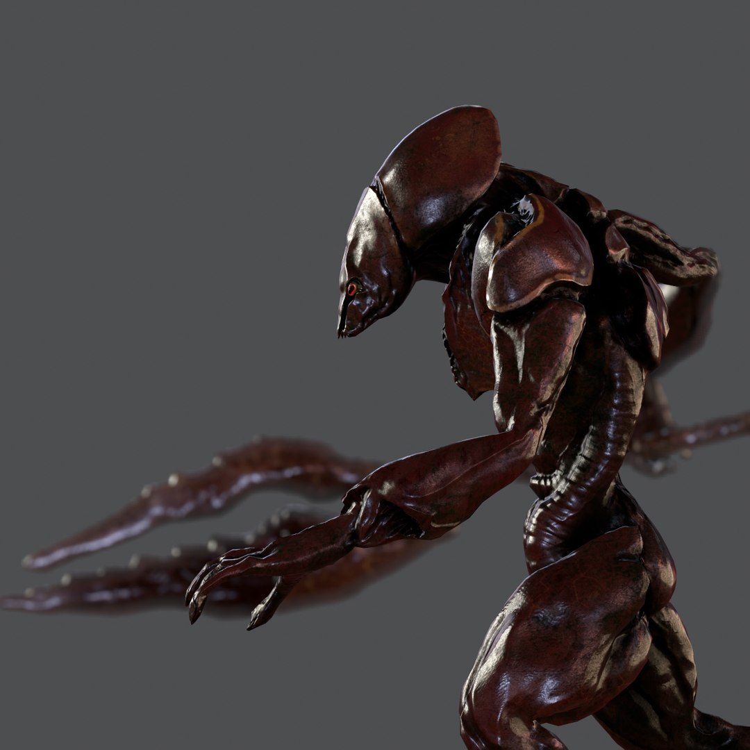 Alien Invader 3D Model - TurboSquid 1235720