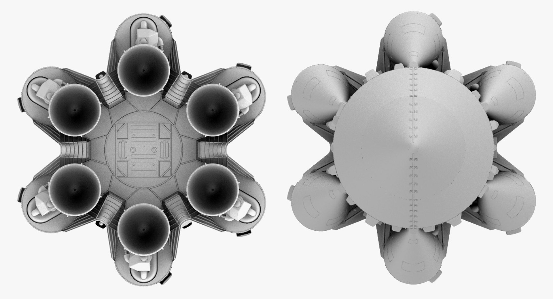 3dsmax Proton-m Launch Vehicle