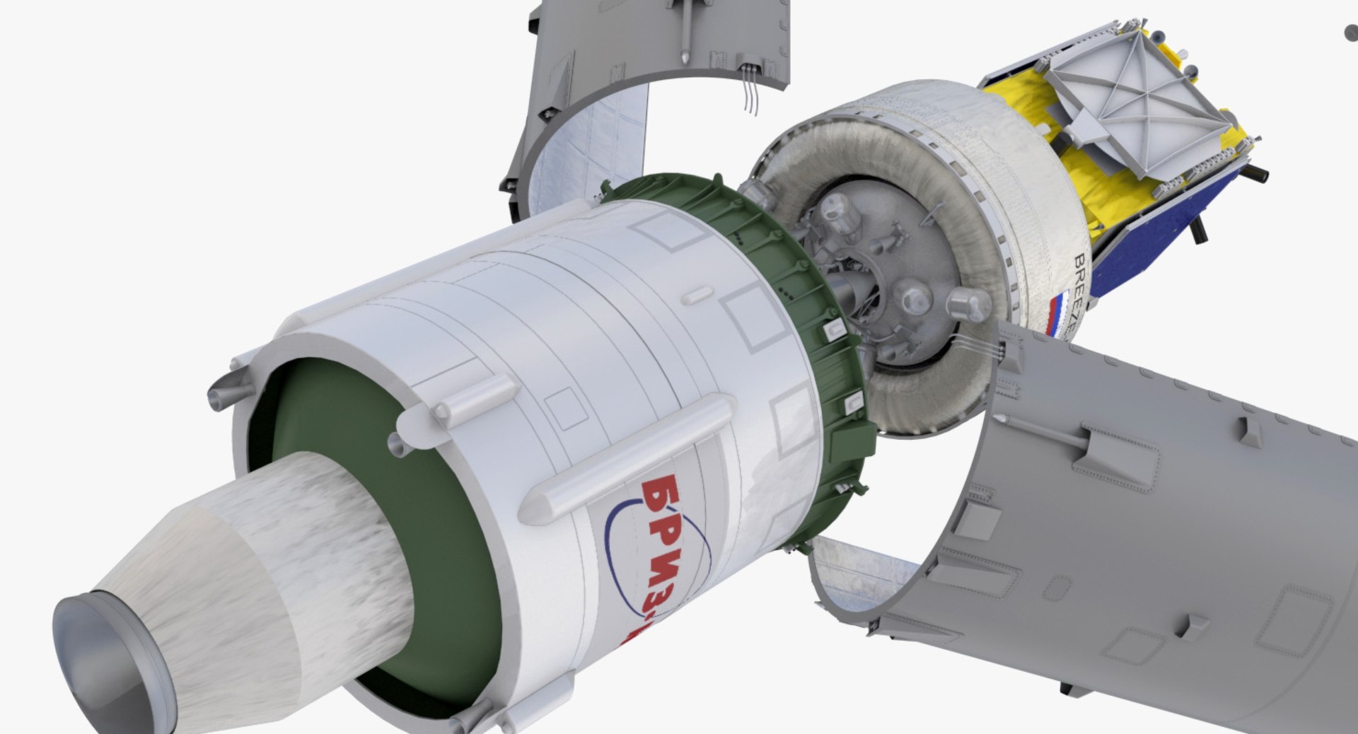 3dsmax Proton-m Launch Vehicle