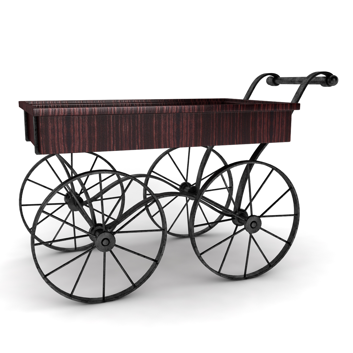 3ds max flower cart