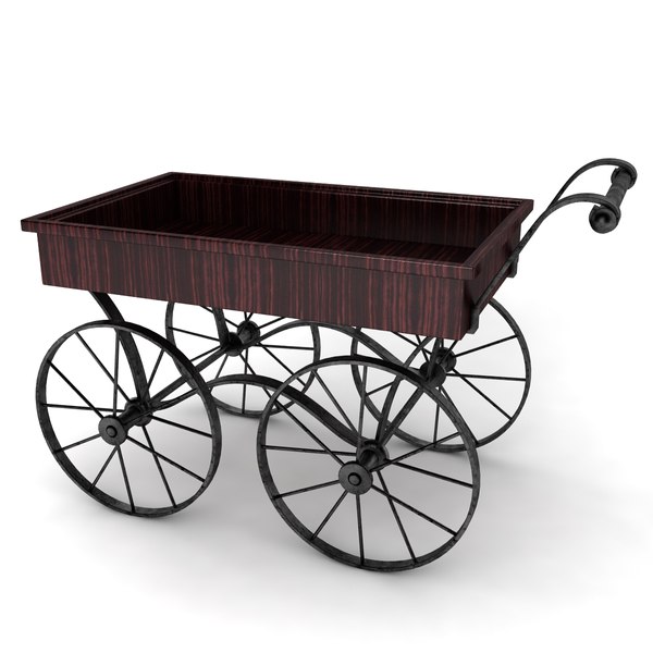 3ds max flower cart
