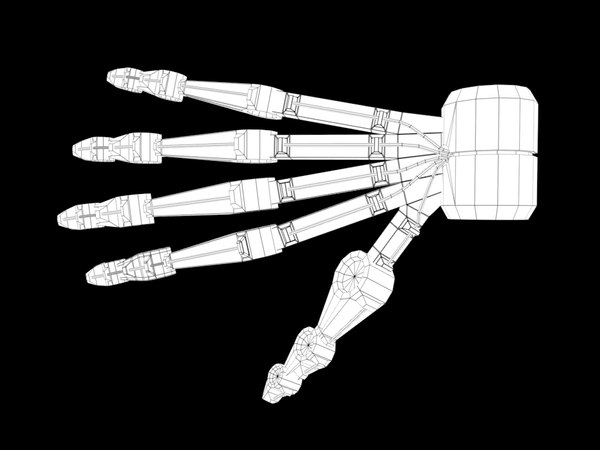 Robo palm 3D model - TurboSquid 1340564