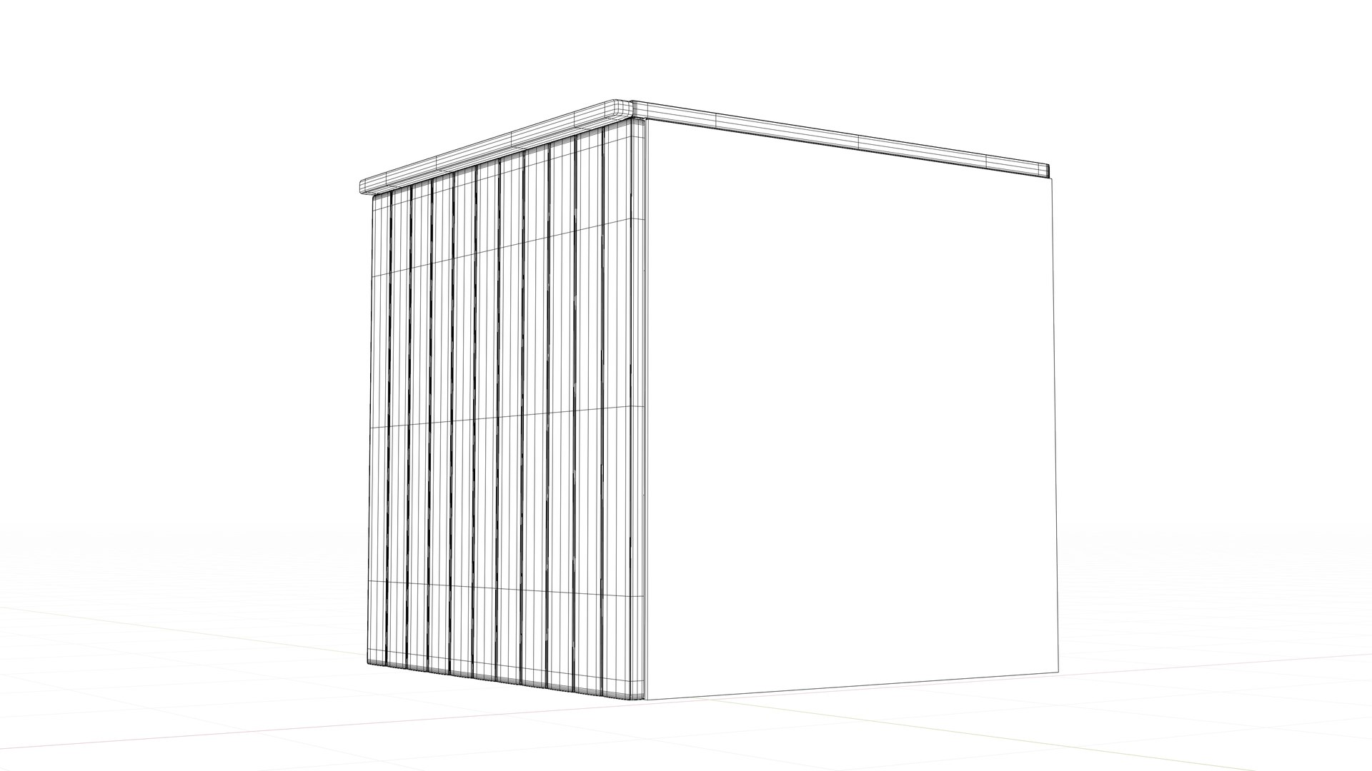 3D Model Modern Elegant Cube Table With Wooden Modules And Decorative ...