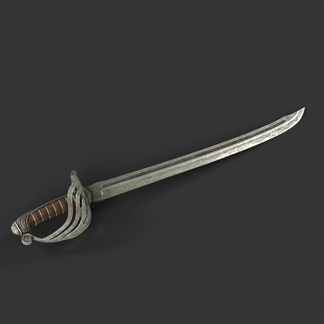 3D Old Sword - TurboSquid 1804835