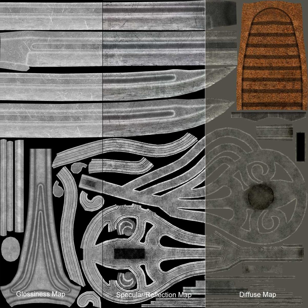 3D Old Sword - TurboSquid 1804835