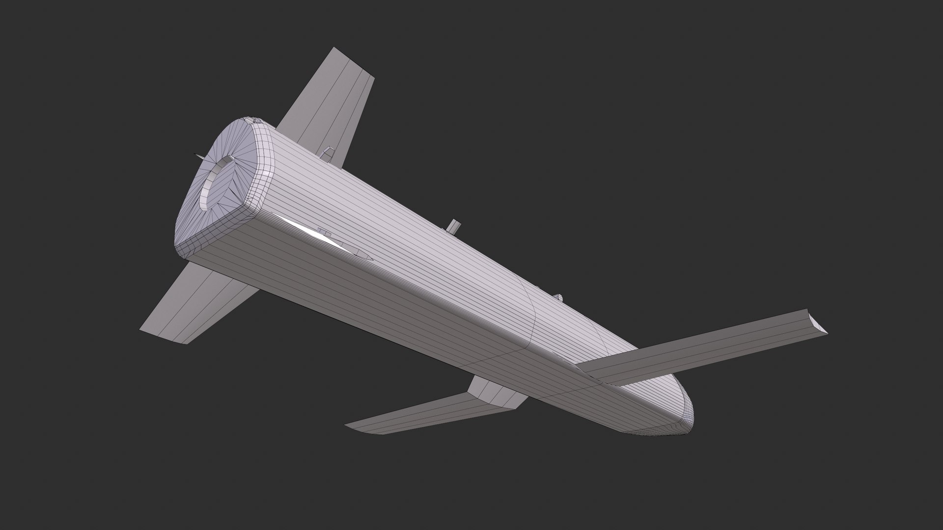 Uav aircraft ucav 3D model - TurboSquid 1678586