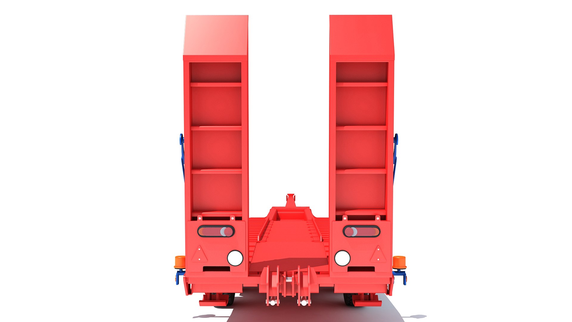 3D Platform Trailer - TurboSquid 1994040