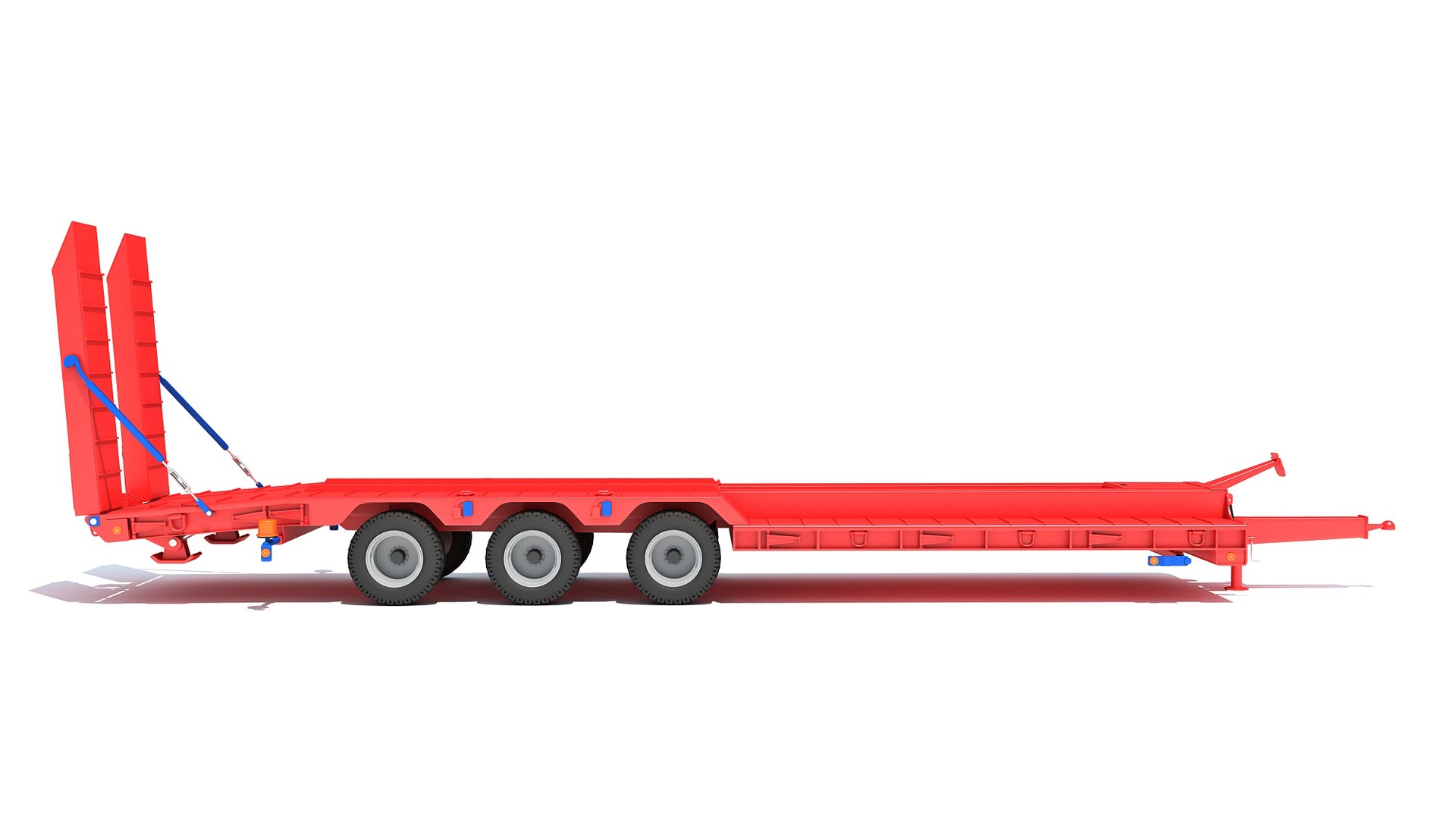 3D Platform Trailer - TurboSquid 1994040