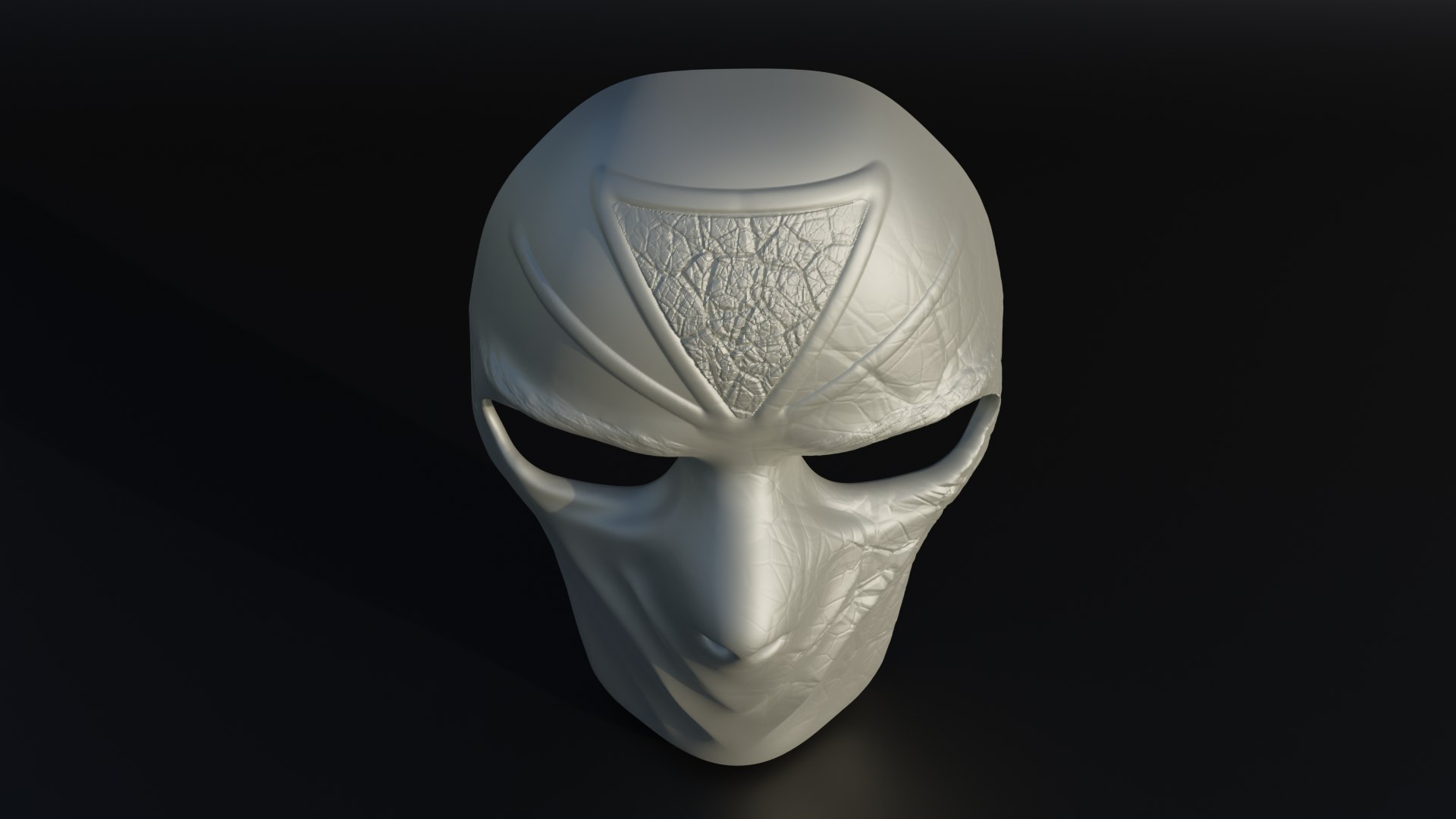 Masquerade Party Face Mask - Alien Face Mask 3D Print Model 3D Model ...