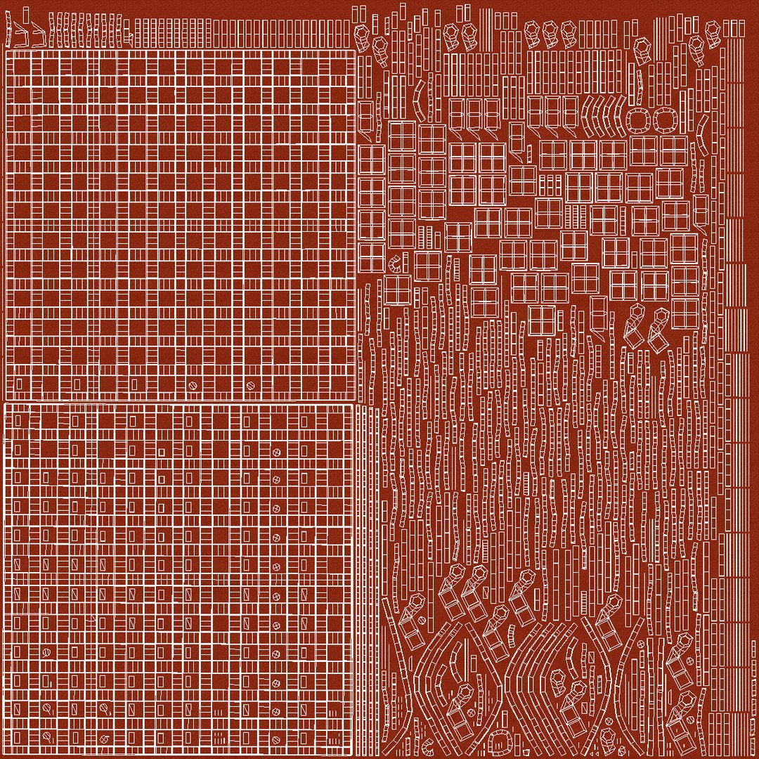 3D Plastic Gym Floor Mat Orange Model - TurboSquid 2234475