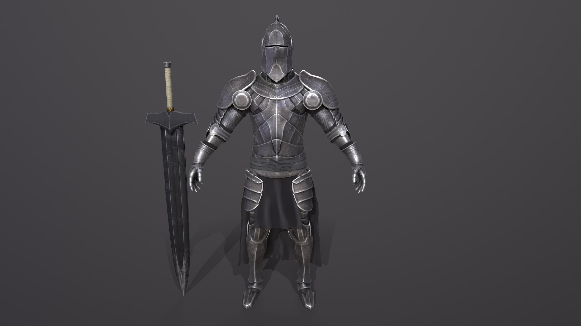 Knight 3d Character Low Poly Low-poly 3D Model Low-poly 3D Model 3D ...