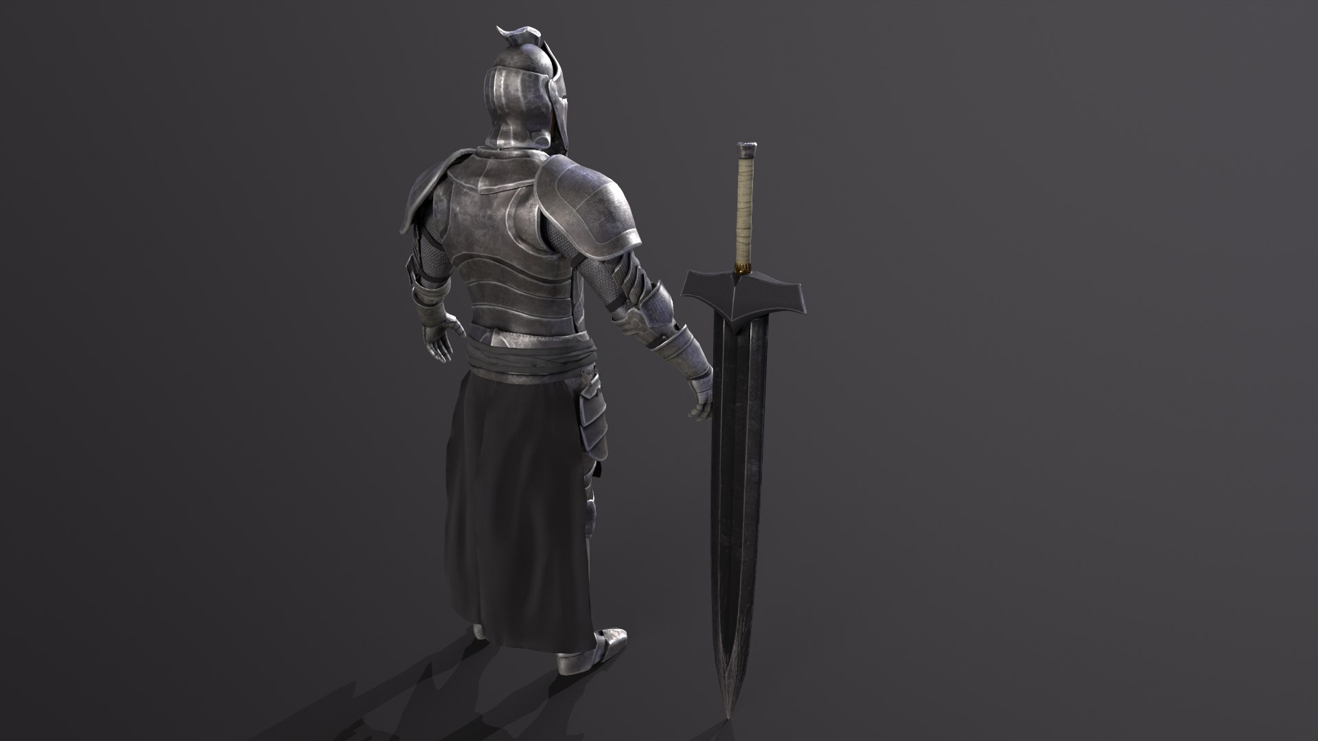 Knight 3d Character Low Poly Low-poly 3D Model Low-poly 3D Model 3D ...