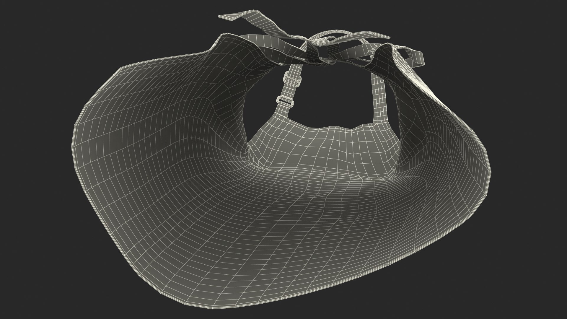 Cooking Apron Black 3D Model - TurboSquid 1816334