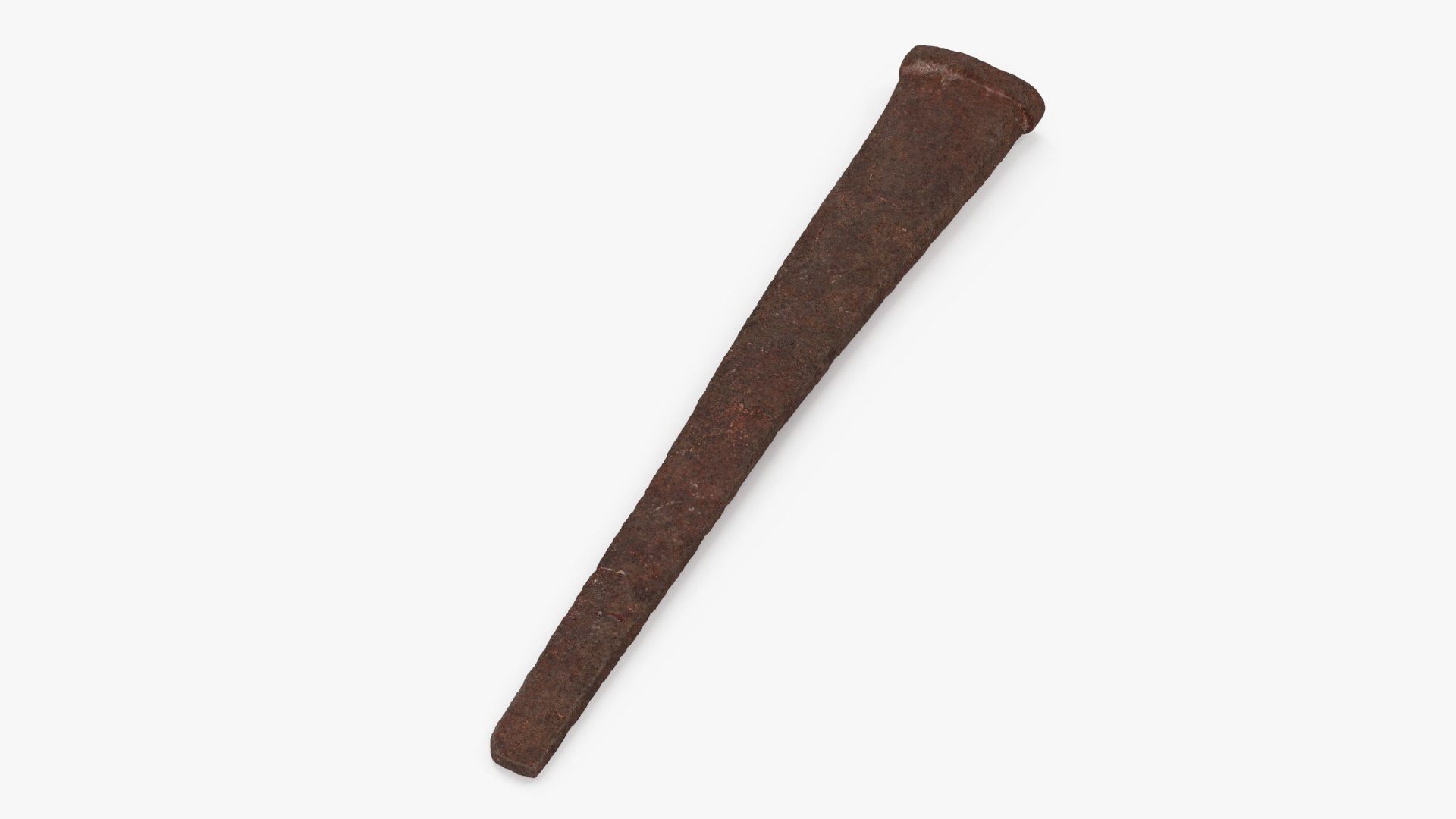 Rusty Old Nail 3D - TurboSquid 2213207