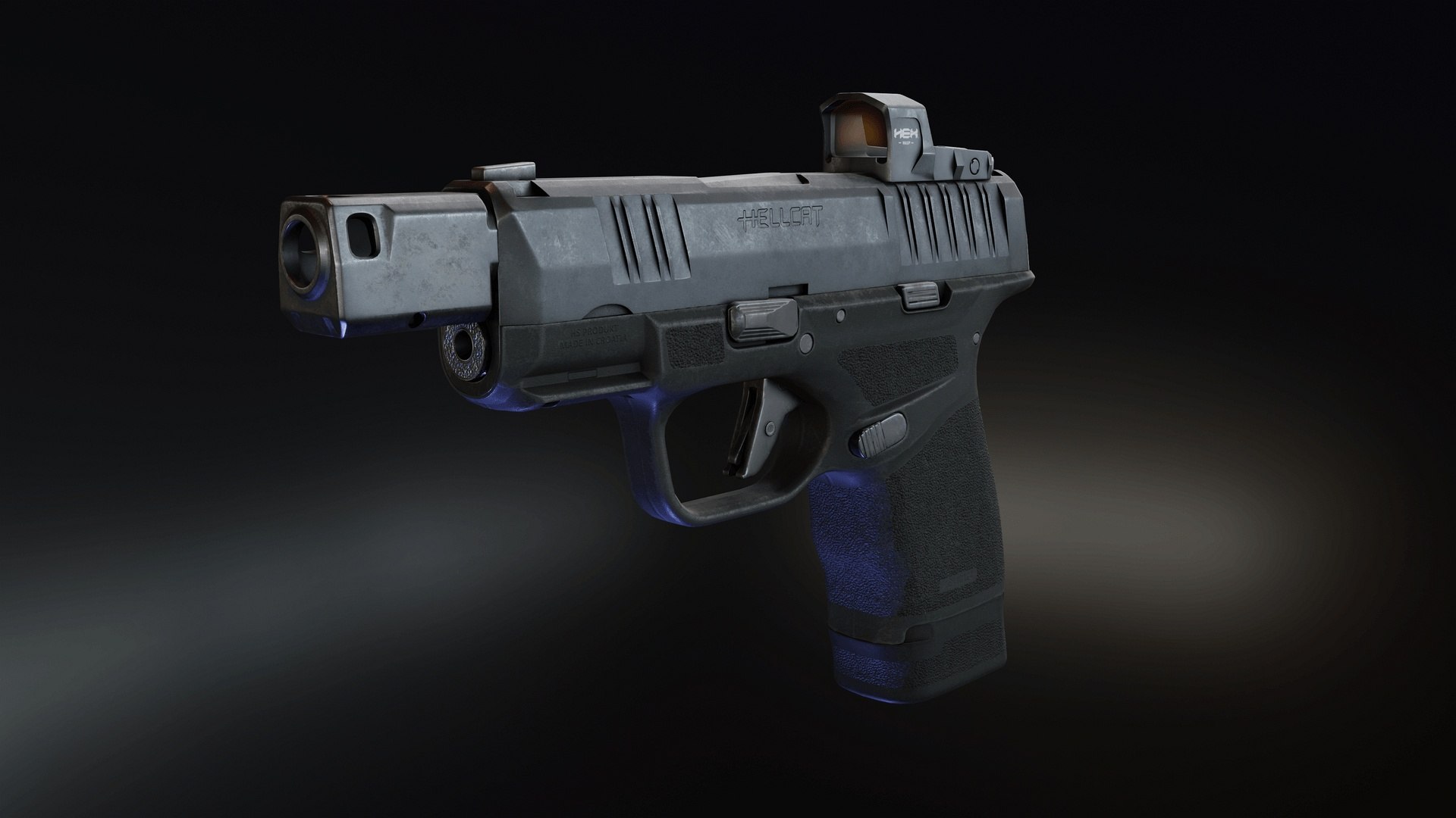 3D Springfield Hellcat RDP - TurboSquid 1845776