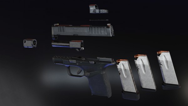 3D Springfield Hellcat RDP - TurboSquid 1845776