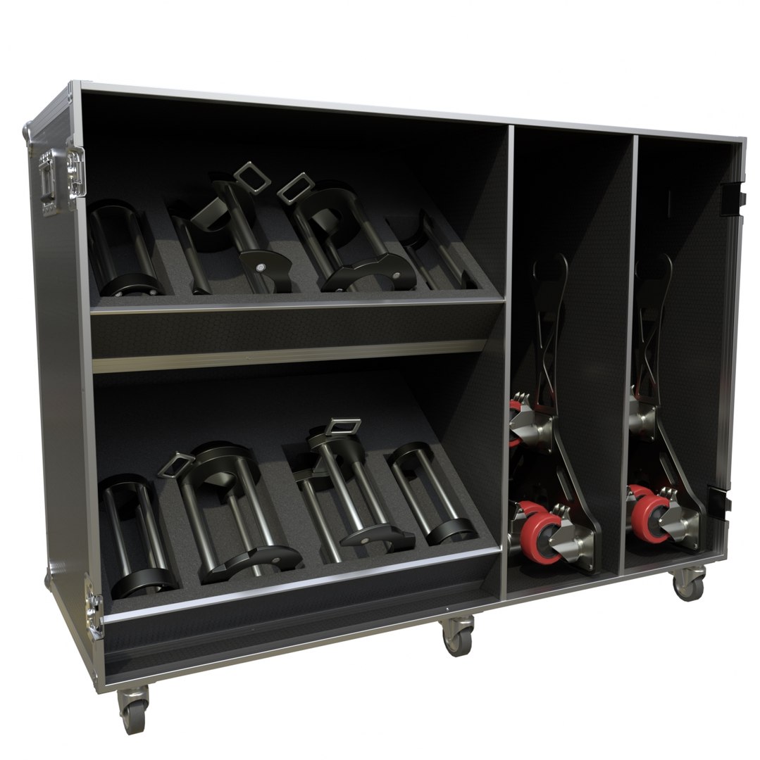 Air Jack Elephant Feet And Skates Case Model - TurboSquid 2209440