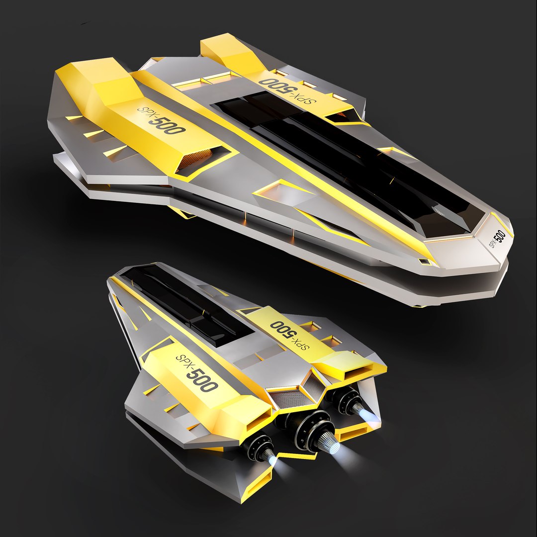 3D Space Ship - TurboSquid 1911377