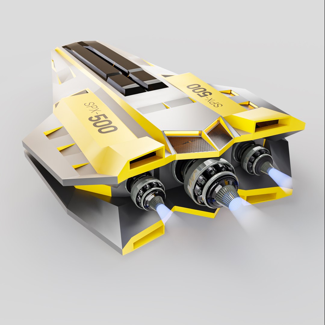 3D Space Ship - TurboSquid 1911377