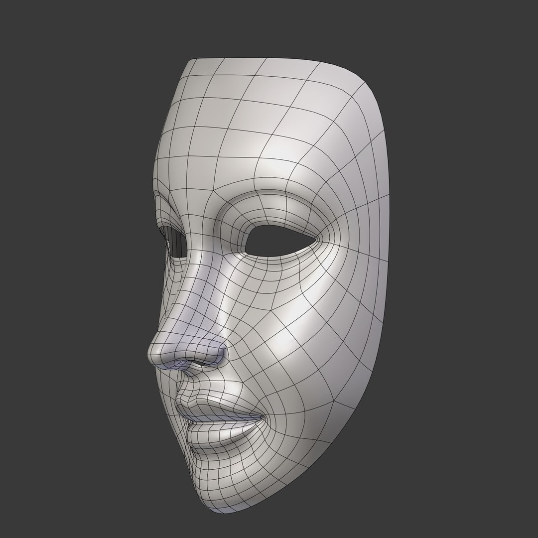 Neutral Mask 3D - TurboSquid 1452498