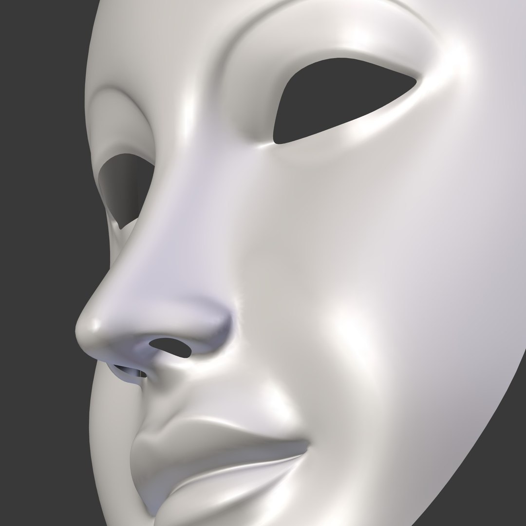 Neutral Mask 3D - TurboSquid 1452498