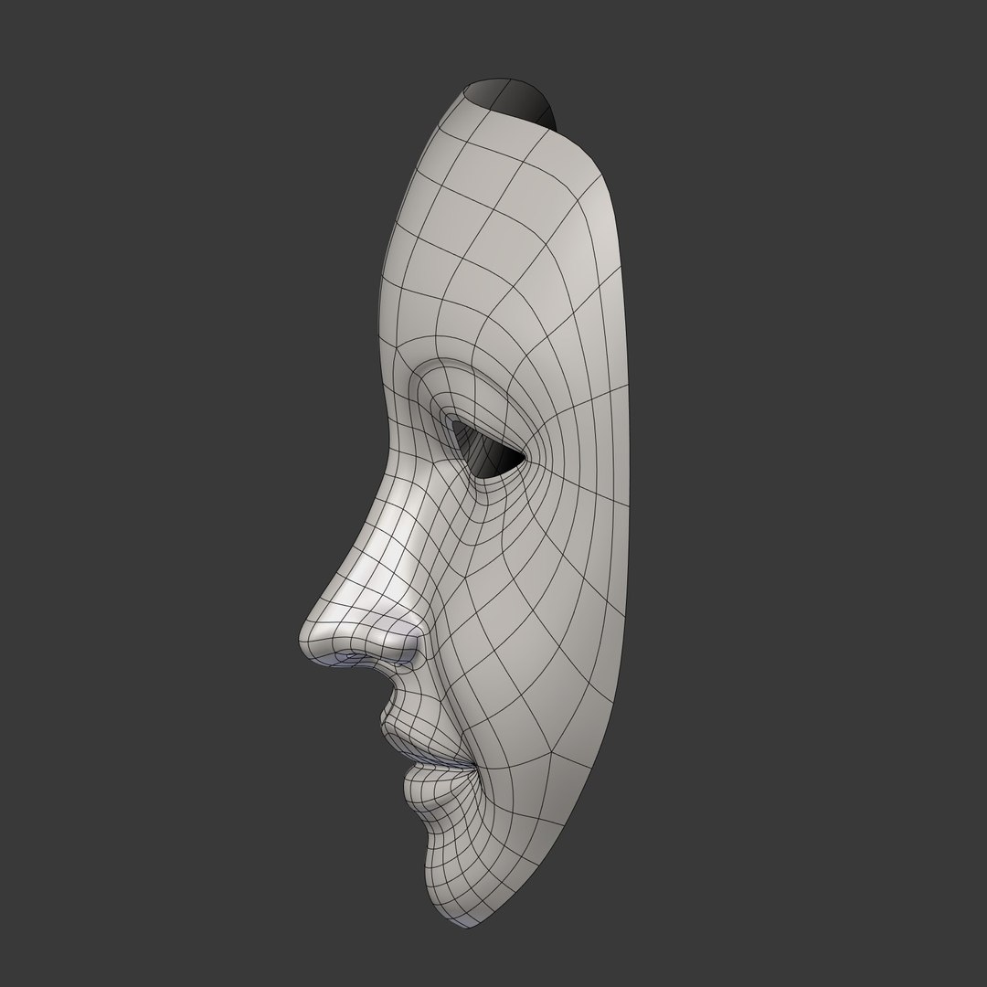 Neutral Mask 3D - TurboSquid 1452498
