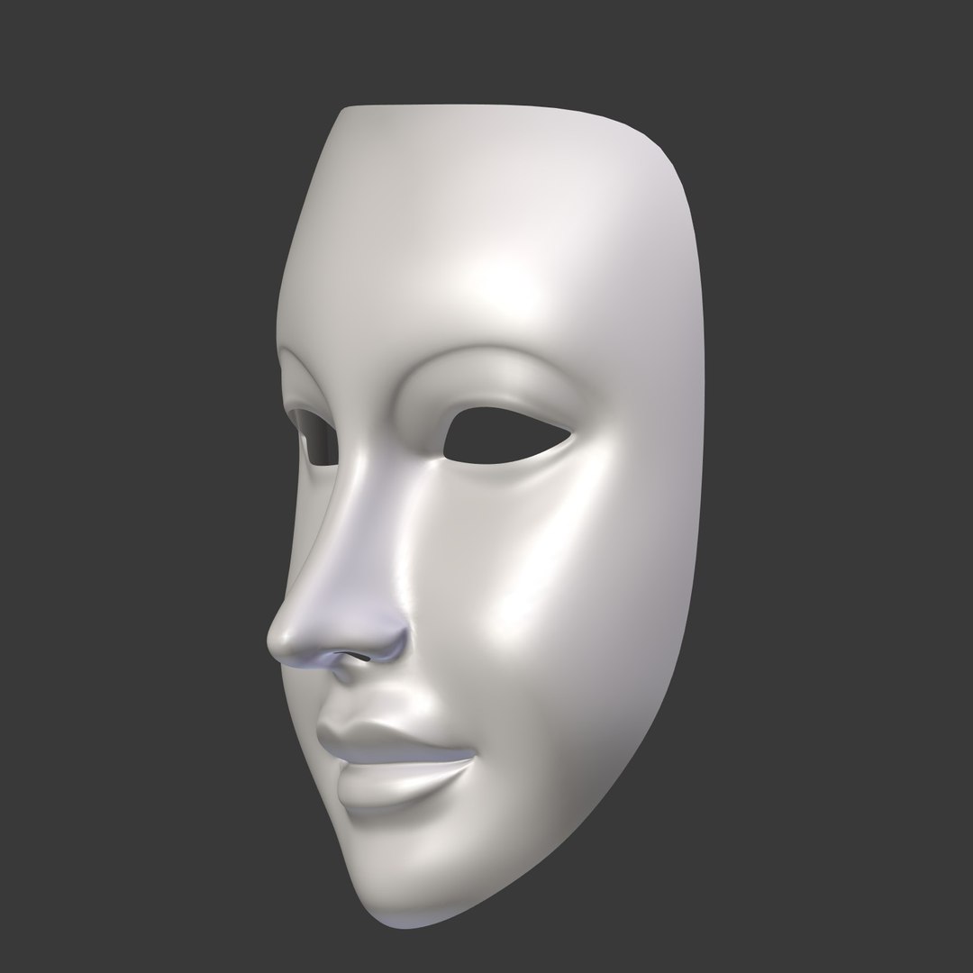 Neutral Mask 3D - TurboSquid 1452498