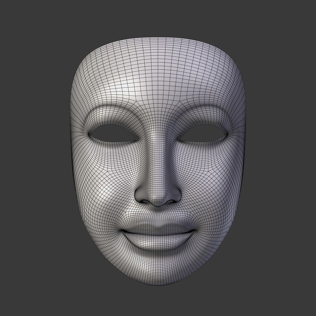 Neutral Mask 3D - TurboSquid 1452498