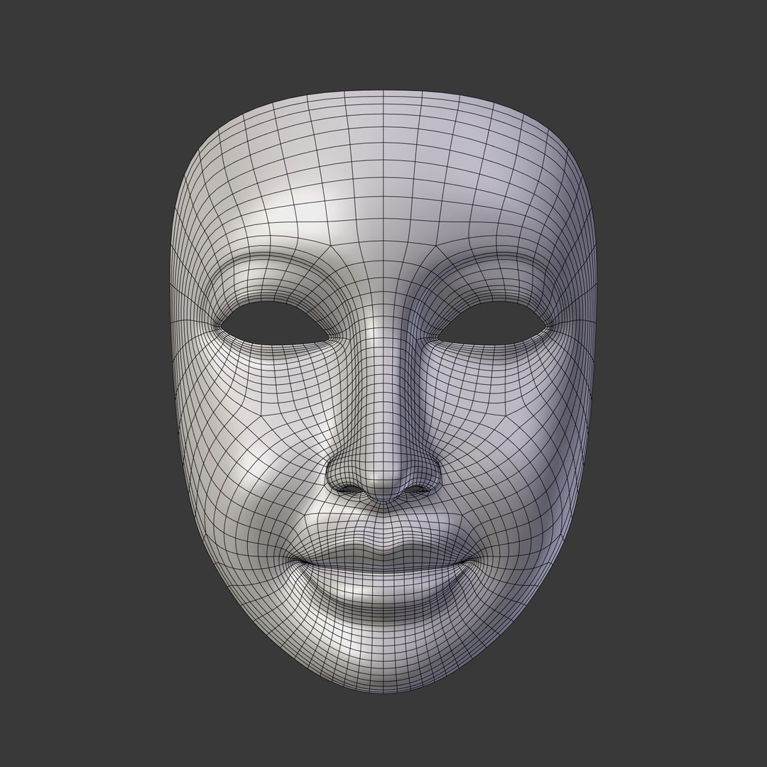 Neutral Mask 3D - TurboSquid 1452498