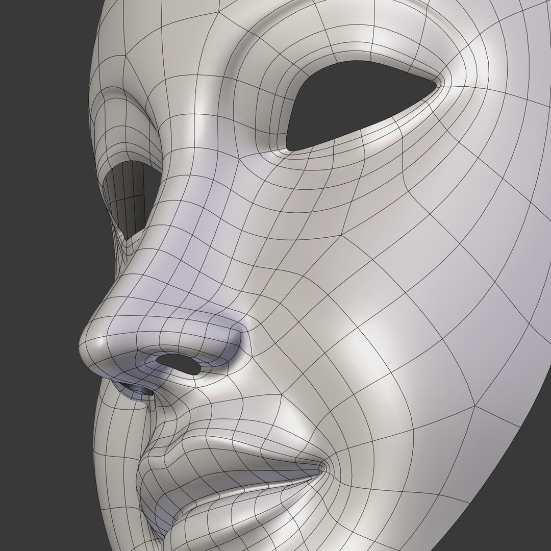 Neutral Mask 3D - TurboSquid 1452498
