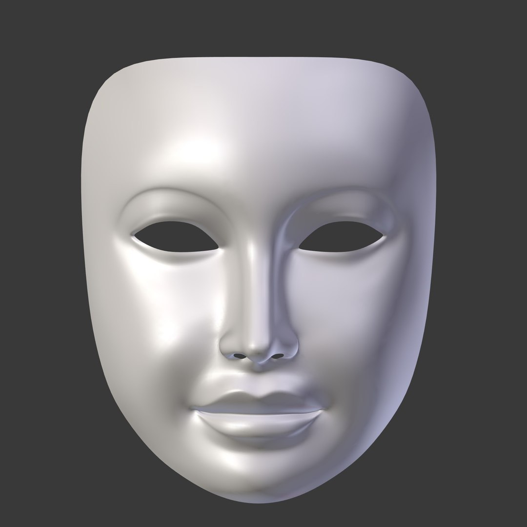 Neutral Mask 3D - TurboSquid 1452498