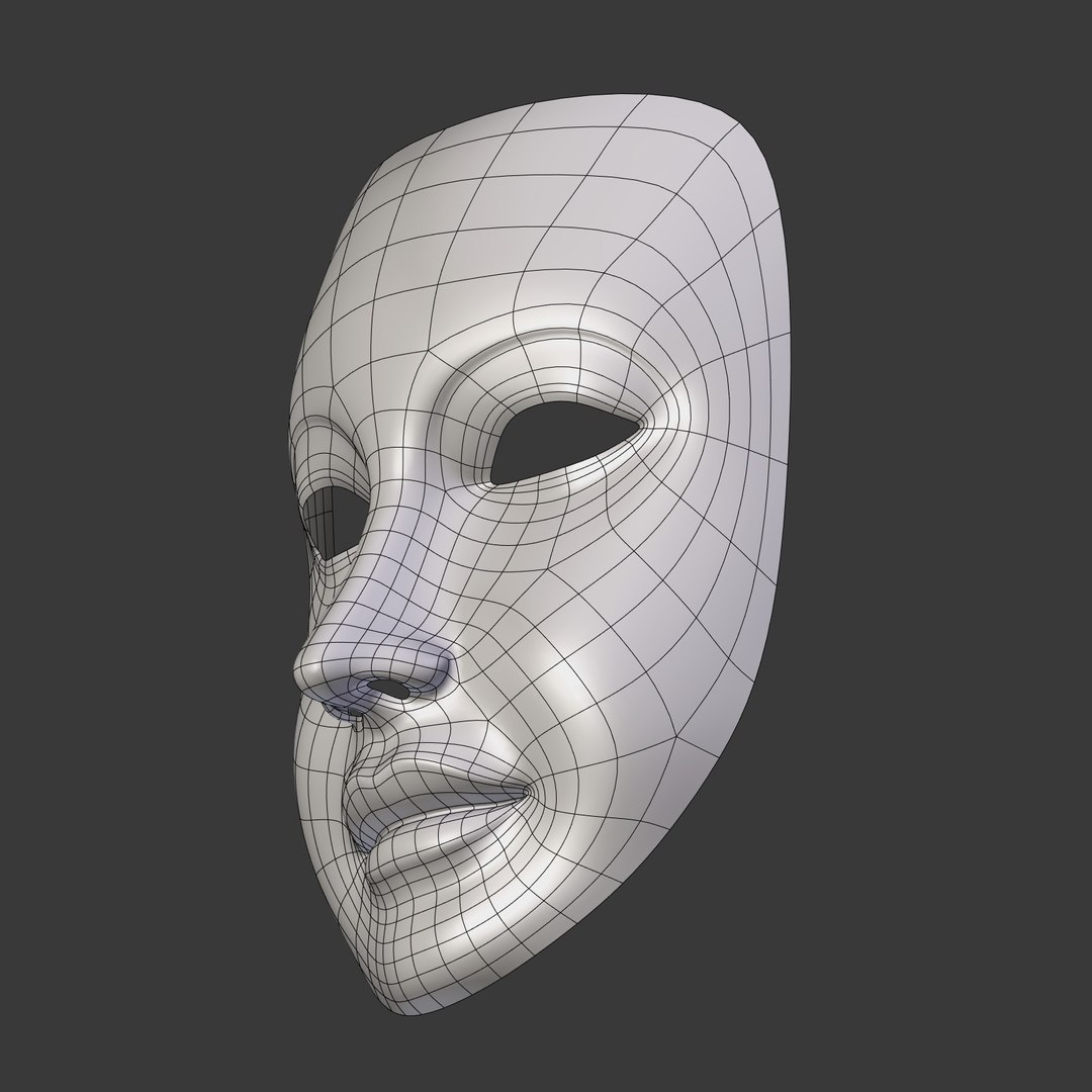 Neutral Mask 3D - TurboSquid 1452498