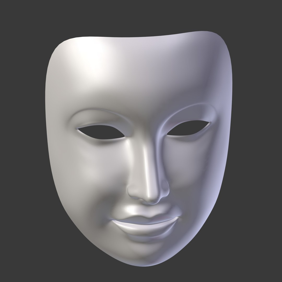 Neutral Mask 3D - TurboSquid 1452498
