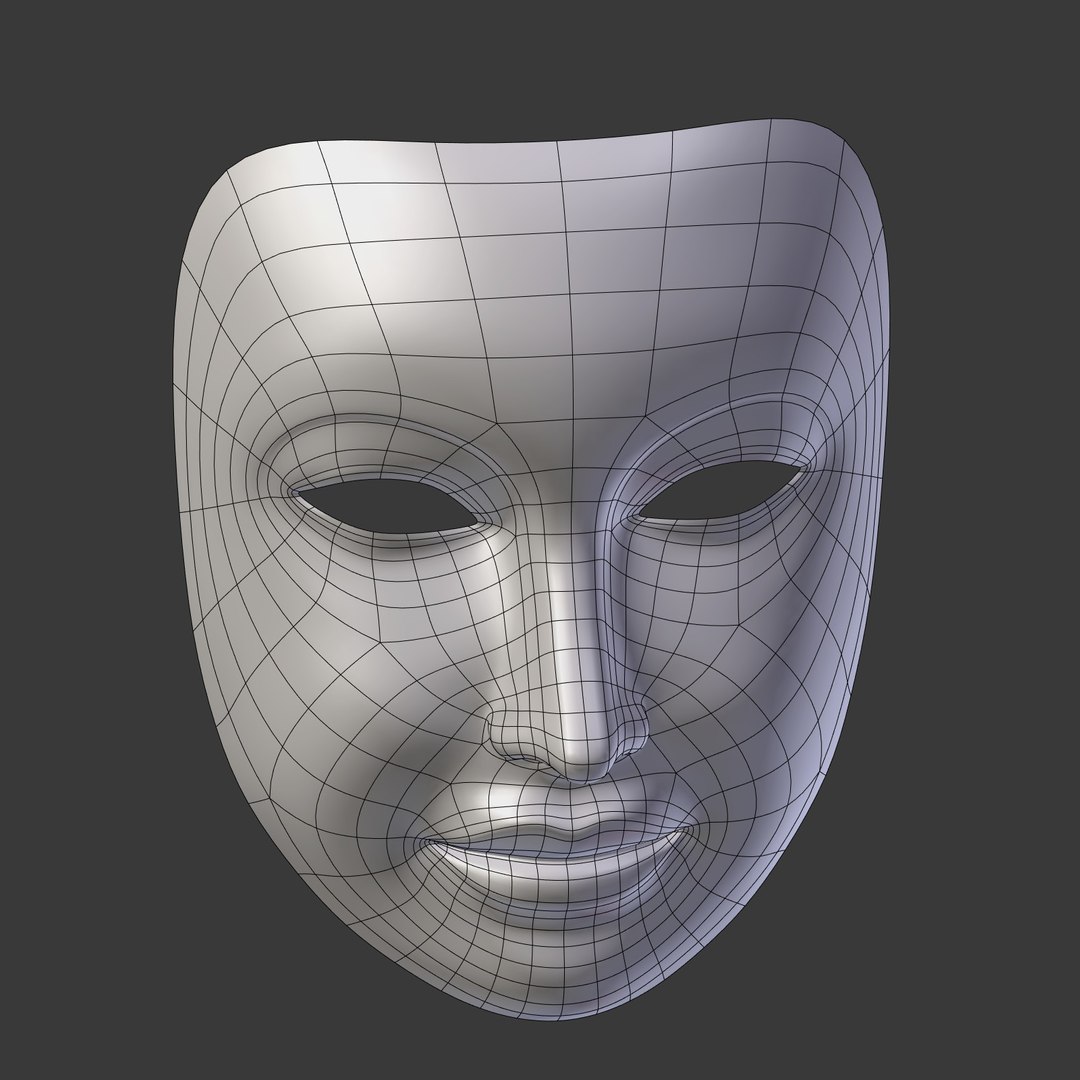 Neutral Mask 3D - TurboSquid 1452498