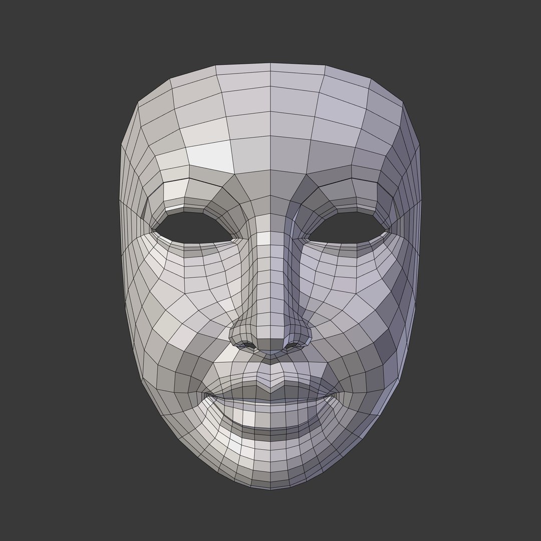 Neutral Mask 3D - TurboSquid 1452498