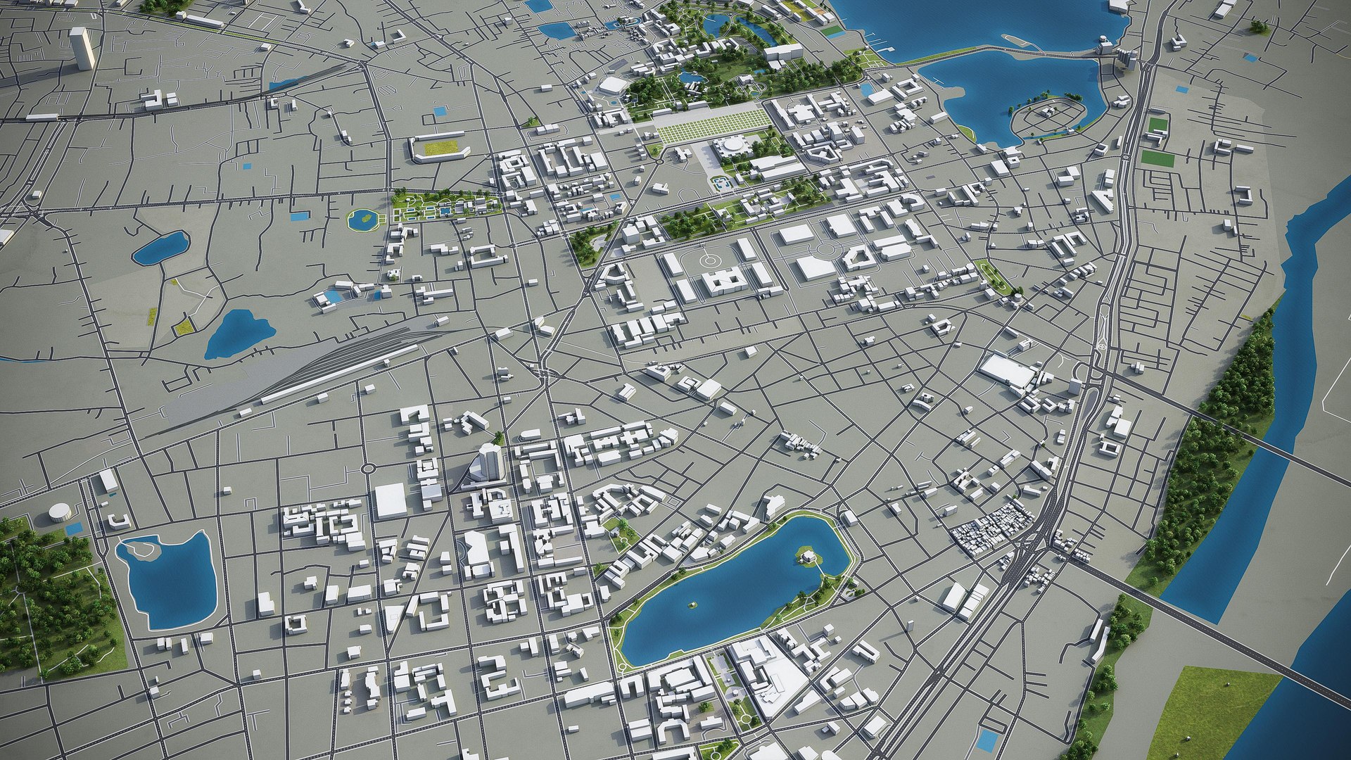 Hanoi Surrounding - 3D Model - TurboSquid 1477737