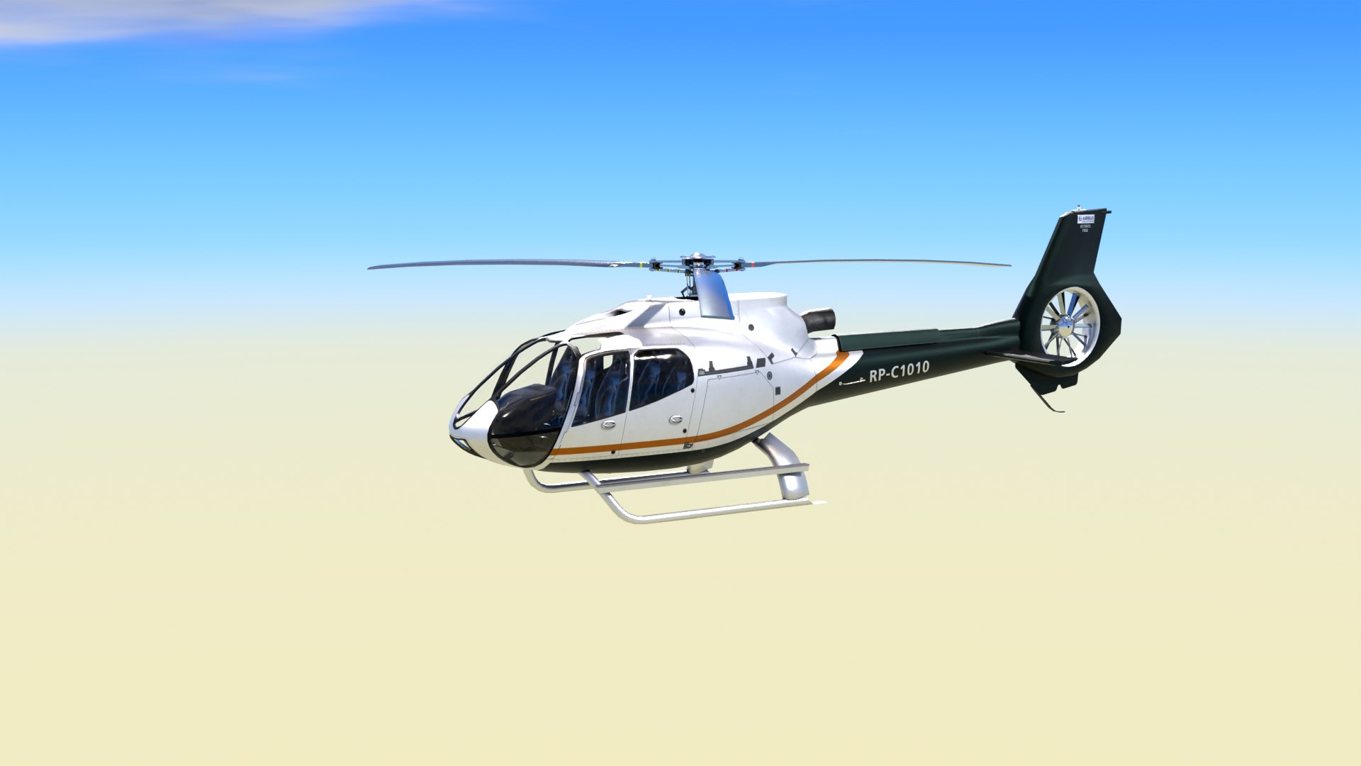 3D Model Airbus H130 Helicopter - TurboSquid 2283687