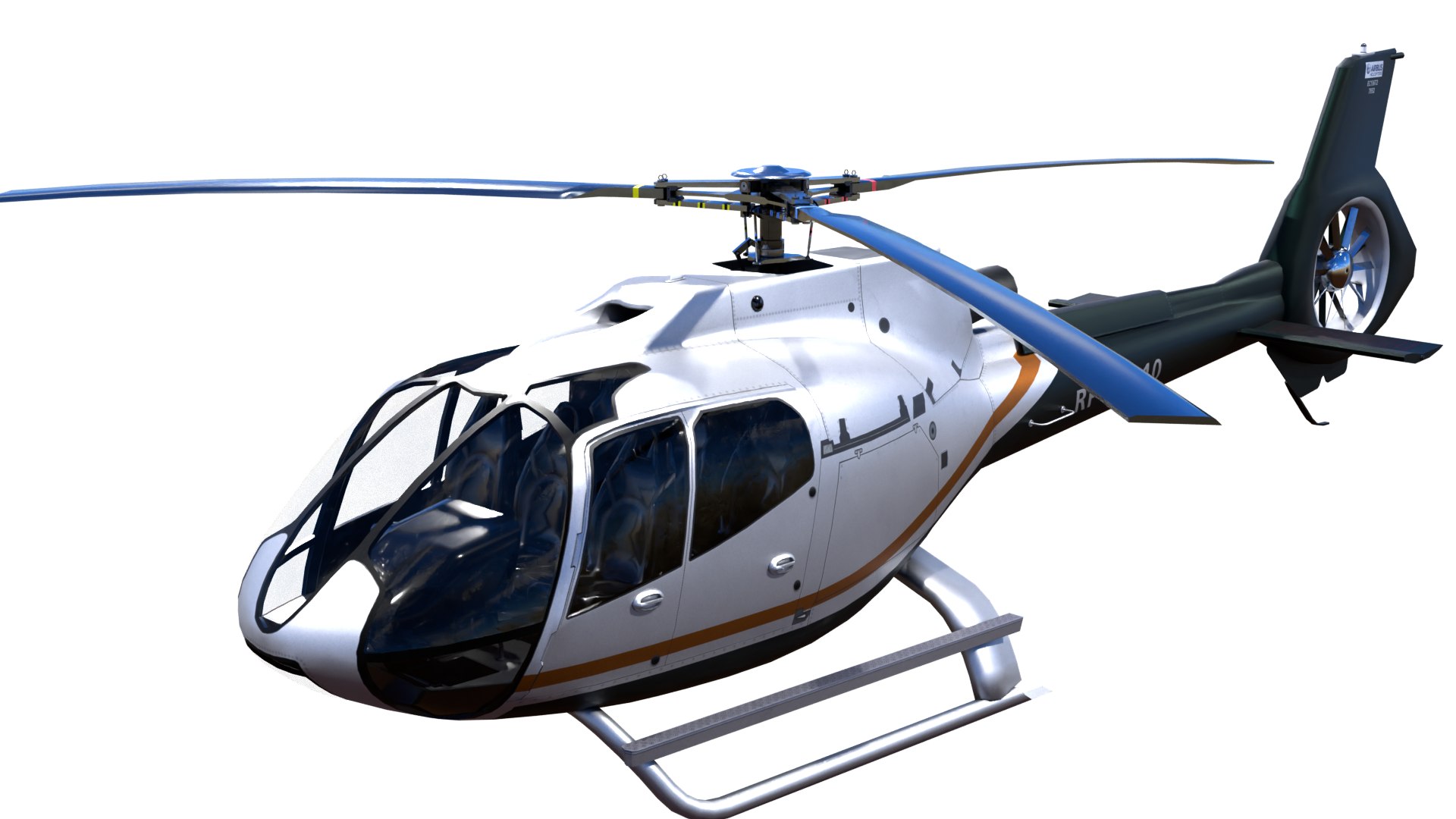 3D Model Airbus H130 Helicopter - TurboSquid 2283687